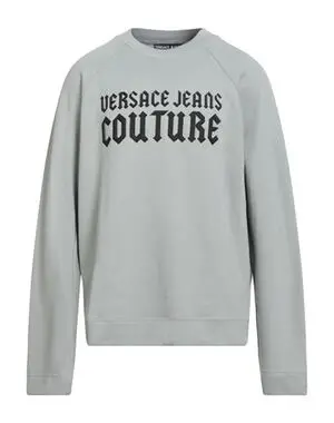 Versace Cotton And Elastane Sweatshirt - Light Grey