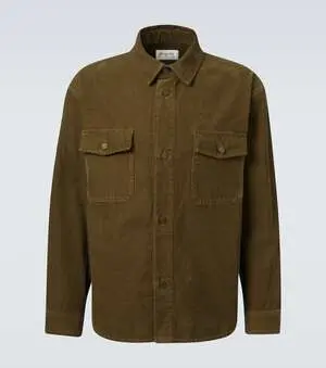 Saint Laurent Cotton Corduroy Overshirt