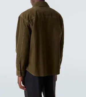 Saint Laurent Cotton Corduroy Overshirt