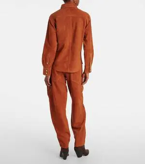Isabel Marant Étoile Delcia Suede Shirt