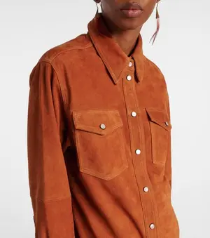 Isabel Marant Étoile Delcia Suede Shirt