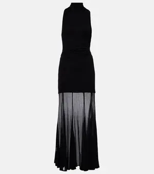 Altuzarra Alicka Jersey Cocktail Dress - Black