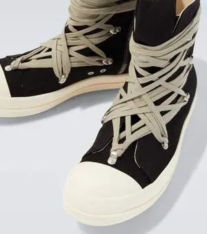 Rick Owens Megalace High-top Sneakers