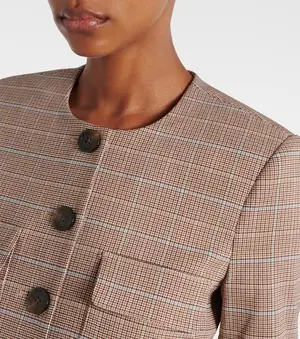 Veronica Beard Orrin Plaid Blazer