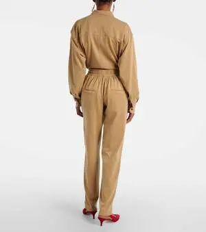 MARANT ETOILE Rozene Cotton Jersey Sweatpants