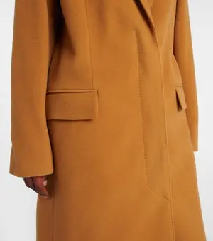 Isabel Marant Étoile Ellenita Wool-blend Coat - Brown
