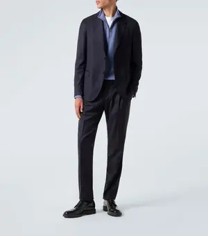 LARDINI Virgin Wool Suit