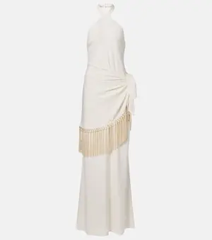 Taller Marmo Draped Evening Dresses