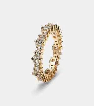 SUZANNE KALAN Milli 18kt Tech Ring Jackets With Diamonds