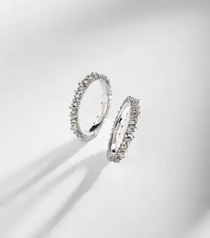 SUZANNE KALAN White Gold Diamond Ring - Silver