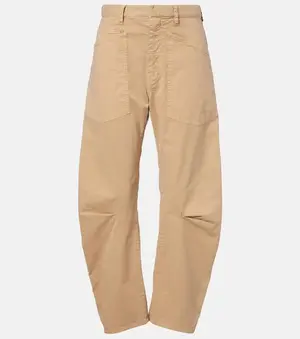 Barrel Leg Chino Pants