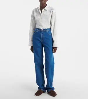 TOD'S High-rise Straight Jeans