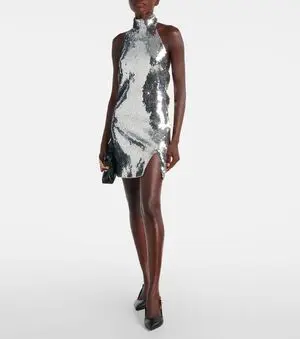 Balmain Sequin Mini Dress