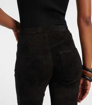 Isabel Marant Étoile Dorothea Suede Slim Pants