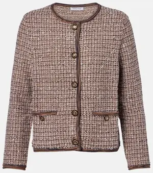 Women's Brown Tweed Jackets