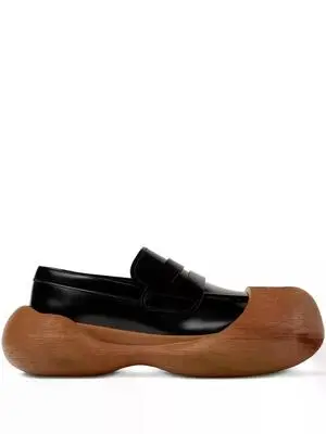Camper Caramba Penny Leather Loafers