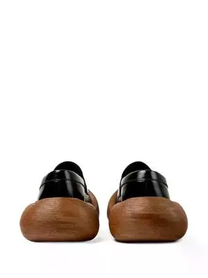 Camper Caramba Penny Leather Loafers