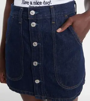 Citizens Of Humanity Denim Mini Skirt