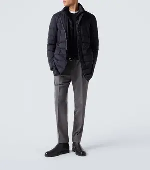 Herno Il Cappotto Down Coat - Black