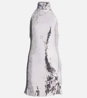 Balmain Sequined Mini Dress