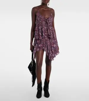 MARANT ETOILE Briara Printed Top