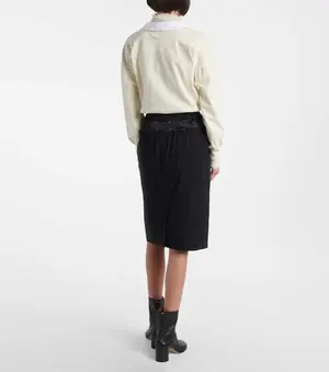 MAISON MARGIELA Four Stitches Pencil Skirt