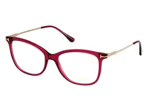 TOM FORD Cat Eye Eyeglasses - Shiny Transparent Violet (ft5510 081)