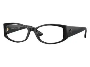 Versace Geometric Eyeglasses - Black (ve3343 Gb1)