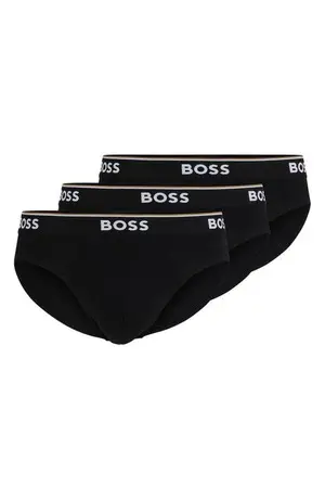 BOSS 3-pack Power Stretch Cotton Briefs