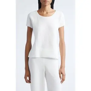 Emporio Armani Scoop Neck T-shirts For Women
