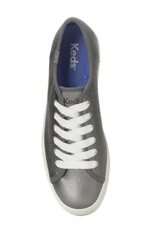 Keds® Triple Up Platform Sneaker - Gunmetal