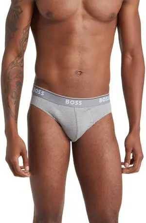 BOSS Assorted 3-pack Power Cotton Stretch Jersey Briefs