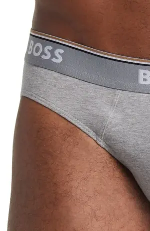 BOSS Assorted 3-pack Power Cotton Stretch Jersey Briefs