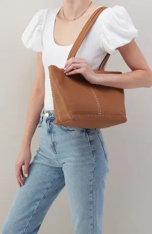 Hobo Austin Leather Tote - Warm Honey