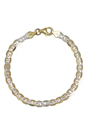 Argento Vivo Two-tone Link Bracelet