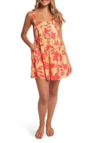 PETAL & PUP Floral Print Romper - Paisley Floral