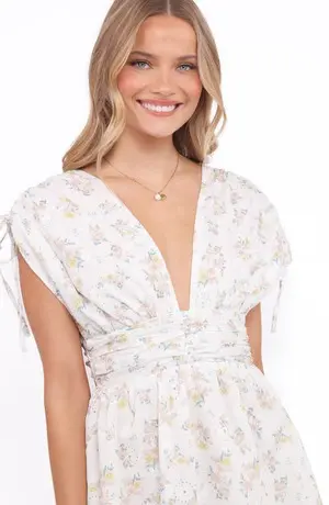 PETAL & PUP Wendi Ruffle Mini Dress