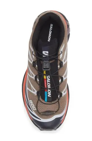 SALOMON Xt-6 Trail Running Shoe - Walnut