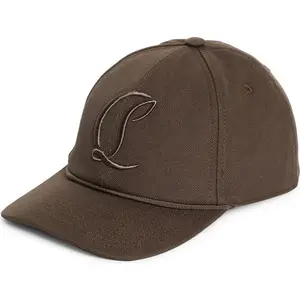 CHRISTIAN LOUBOUTIN Mooncrest Adjustable Baseball Cap - Silex
