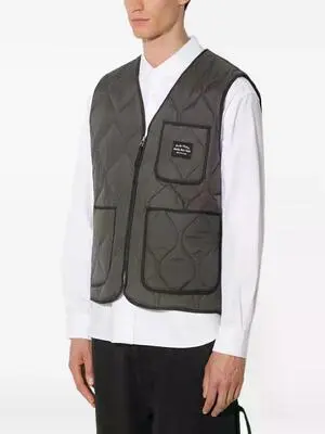AWAKE NY Quilted Waistcoat - Grey