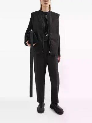 JIL SANDER Cotton Padded Gilet