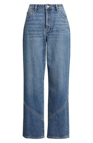 HIDDEN JEANS High-rise Straight Leg Jeans