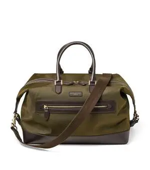 ASPINAL OF LONDON Nylon Duffle Bag - Green