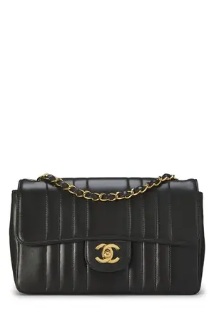 CHANEL Chanel Lambskin Vertical Flap Small