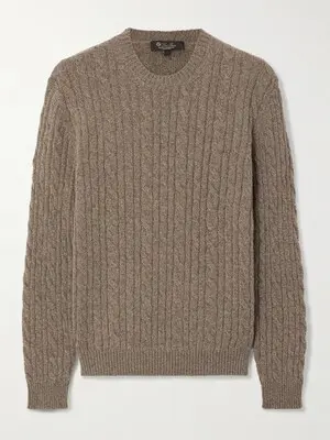 Cable Knit Cashmere Sweaters