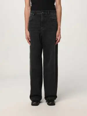 Isabel Marant Black Wash Jeans For Men