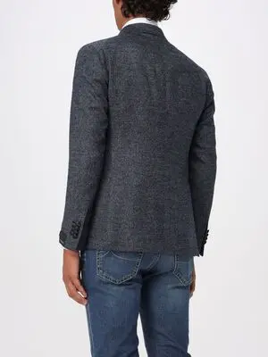 Tagliatore Double Breasted Blazer - Grey