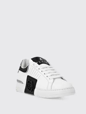 Philipp Plein Lace Up Sneakers - White