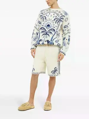 Alanui Foulard Bermuda Shorts