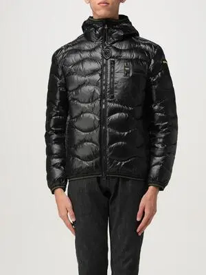 BLAUER. Blauer Hooded Quilted Jacket Black